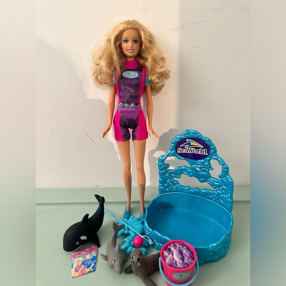 Barbie | Toys | Barbie I Can Be Seaworld Trainer 20 Doll And ...